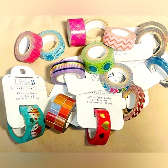 Little B | Office | Washi Tape Little B Foil Tape Lot Bundle Of 4 ...